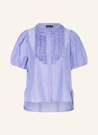van Laack Van Laack Bluse Vl-Teona-Xx Mit Seide blau