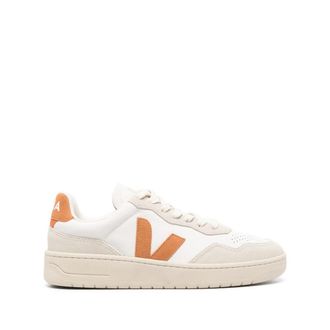 Veja V-90 Leather Sneakers