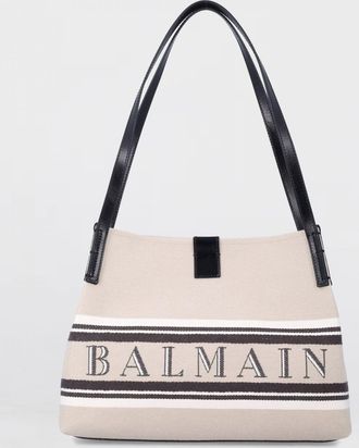 Balmain Schultertasche BALMAIN Damen Farbe Beige