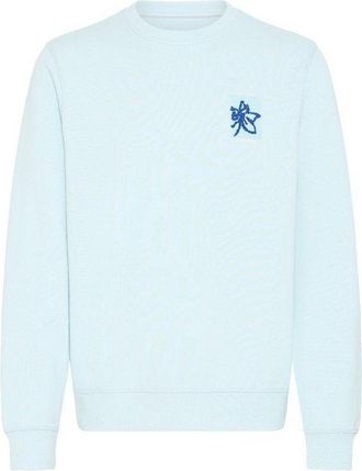 Blend Rundhalspullover BHFelica Klassisches Sweatshirt mit Stickerei