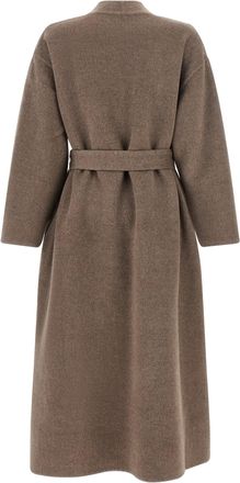 Co Double Wrap Coat - Taupe