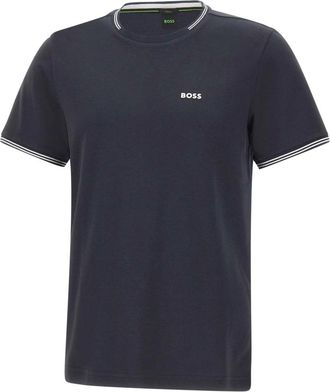HUGO BOSS Homme, Tops, Bleu, Taille: 2XL T-shirt Taul