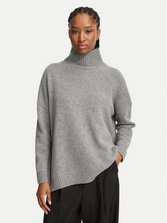 Max Mara Rollkragenpullover Borgia 2625366142 Grau Relaxed Fit