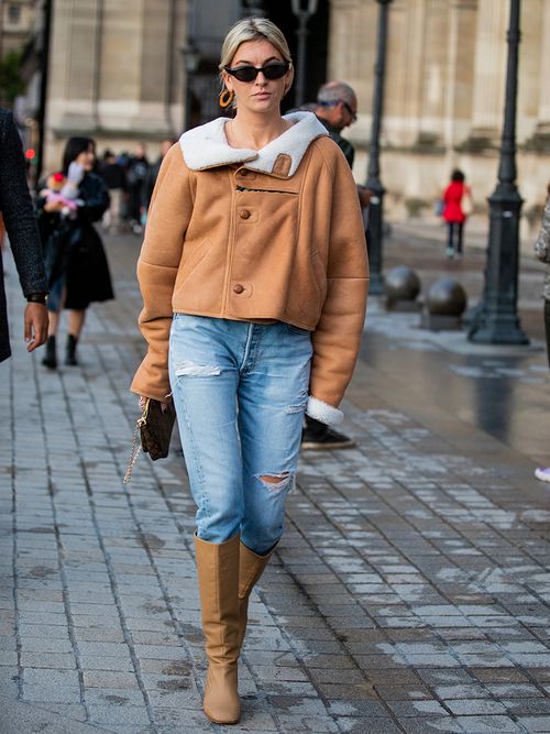 Camille charriere bottes beiges