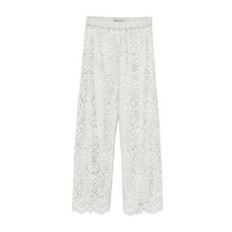 D.exterior Wide Hosen - - Trousers - Damen - Gr&uuml;n - M