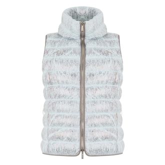 Moorer Milva Gesteppte Weste - - Jackets - Damen - Blau - XS