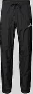 Sergio Tacchini Straight Fit Stoffhose mit Logo-Stitching Modell Nayla