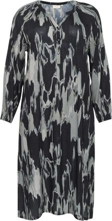 Kaffe Curve Robe KCsilla - Femme - Robes - Multicolore - Taille: 44 FR