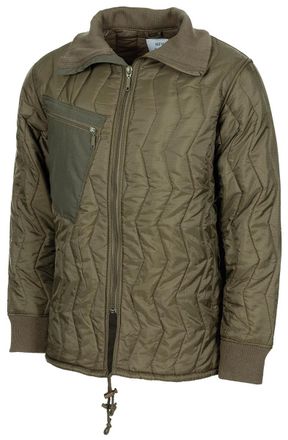 MFH BW Unterziehjacke, K&auml;lteschutz, oliv, Steppjacke, Nylon, Polyester-Futter, Polyester-F&uuml;llung, Rei&szlig;verschluss, Brusttasche, Tunnelzug (DE/NL/SE/PL, Alp