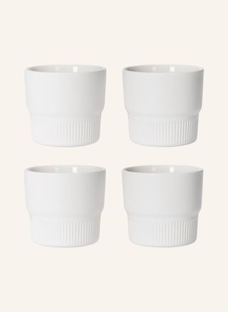 Marc O'Polo Marc Opolo 4er-Set Becher Moments weiss