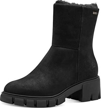 Tamaris Femme Bottines, Dame Bottines,Bottillons,DUOtex,TOUCHit,étanche,Demi-Botte,Fermeture éclair,Bottes,Botte,Bootie,Black,37 EU