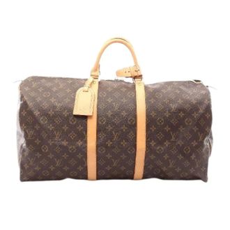 Louis Vuitton unisex, Pre-owned, Brun, Taille: ONE Size Pre-owned Keepall 55 Monogram Boston Bag