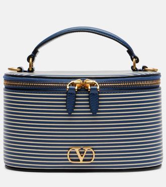 Valentino Garavani Schultertasche VLogo Mini aus Leder