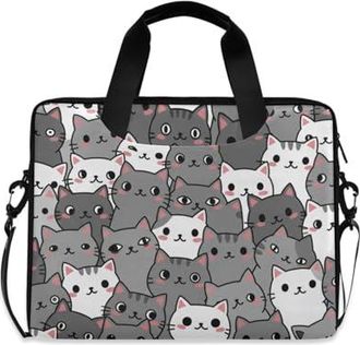 Alaza Sac pour ordinateur portable de 40,6 à 15,6 cm en caoutchouc canard, sacoche pour ordinateur portable de 40,6 à 15,6 cm, sac fourre-tout pour homme et