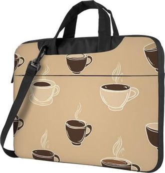 Generic Housse de protection pour ordinateur portable de 15,6, couleur aquarelle avec bandouli&egrave;re, housse de protection antichoc pour ordinateur portable de 1