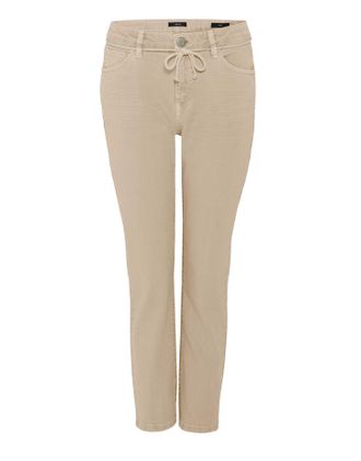 OPUS Damen Hose Louis fresh Slim soft oat beige - 36/L28