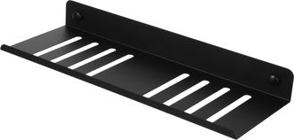 Garneck Mattschwarzes Metall-wandregal Als Schwebendes Ablageboard Mit Vielseitigem Stauraum Für Bad Schlafzimmer Wohnzimmer Küche Und Büro Platzsparend Und E