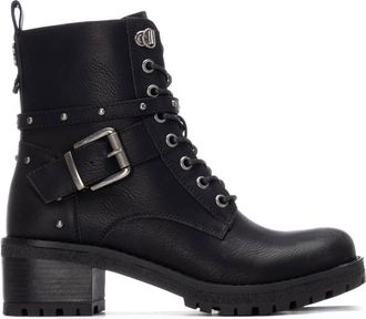 Refresh Freizeitstiefeletten Damen Schwarz - Bequeme und vielseitige Schuhe - Casual Mode - Modell 17324703 (Größe 36)