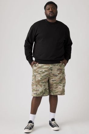 Levi's Short Carrier Cargo (grandes Tailles) - Homme - Multicolore / Camo Green Ombre Ripstop Print - 44