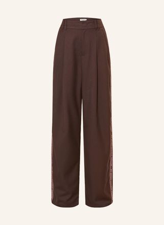 Marc O'Polo Denim Marc Opolo Denim Hose Mit Galonstreifen braun