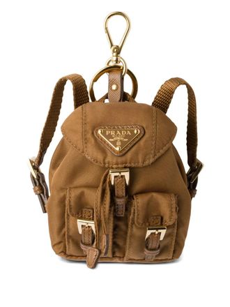 Prada mini bijou de sac Icon Re-Nylon - Marron