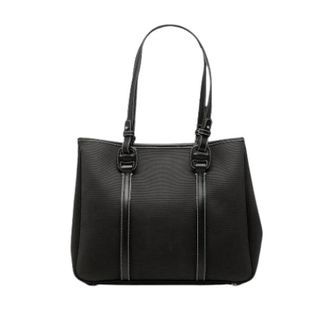 Ferragamo Pre-owned Canvas Tote Bag - - Pre-owned - Damen - Schwarzk - ONE SIZE