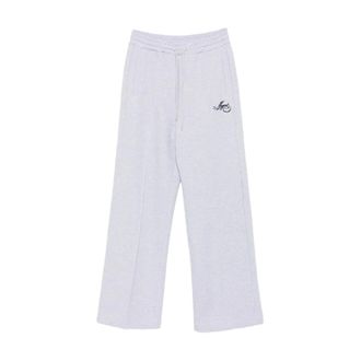 Msgm Msgm - Pantalone - Femme - Pantalons - Gris - Taille: 36 FR