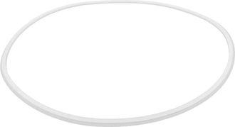 SOLUSTRE NULYLU Fu&szlig;st&uuml;tzenschoner f&uuml;r Barhocker Wei&szlig;er Gummiring Bodenschoner 45cm Rutschfester Bodenschutz f&uuml;r Barhockerbeine Kratzfeste Ersatzteile f&uuml;r Barho