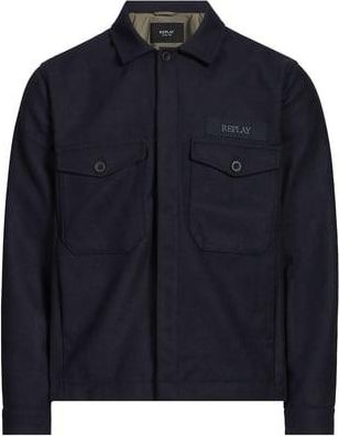 Replay Wiederholung - United Shirt Jacke - Blau