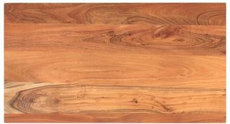 vidaXL Dessus de table 100x60x3,8cm rectangulaire bois massif dacacia vidaXL