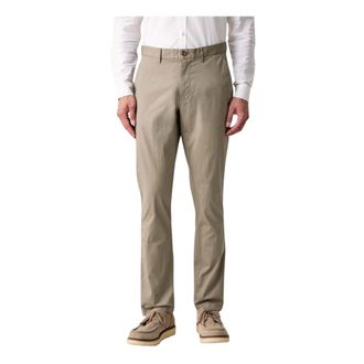 Michael Kors Pantalon Chino Coton Stretch Coupe Ajust&eacute;e - Homme - Pantalons - Vert - Taille: W34 L32