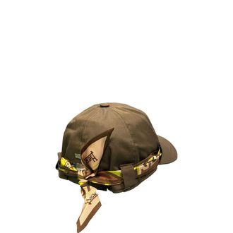 Herno Womens Bicolor Cotton Cap (baseball Hat)