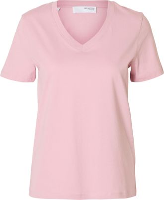 Selected Female T-Shirt Klassisches V-Neck