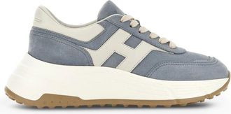 Hogan Femme, Chaussures, Bleu, Taille: 38 1/2 EU Hi-Fi Baskets