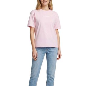 Karl Lagerfeld Femme, Tops, Rose, Taille: 38 FR Outline Logo Tee