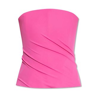 Versace Top mit freien Schultern - - Tops - Damen - Rosa - XS
