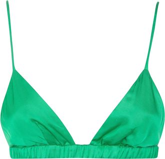Frankie Shop Nina Satin Bralette