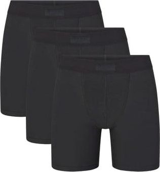 SKIMS Lot de 3 boxers en coton m&eacute;lang&eacute;