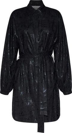 Silvian Heach Femme, Robes, Noir, Taille: 42 FR Chemisier Dress