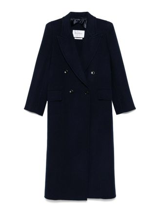 Max Mara Kurzer Mantel - Blau