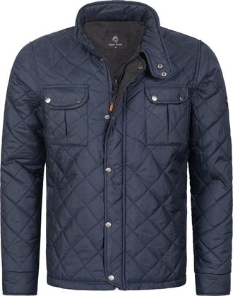 Rock Creek Herren Steppjacke &Uuml;bergangsjacke Leicht Herrenjacke M&auml;nner Jacken Stepp Jacken mit Kapuze Daunenjacke Thremojacke H-347 Navy S