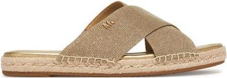 Michael Kors Pantoletten Kenzie 40S6KZFS3D Goldfarben