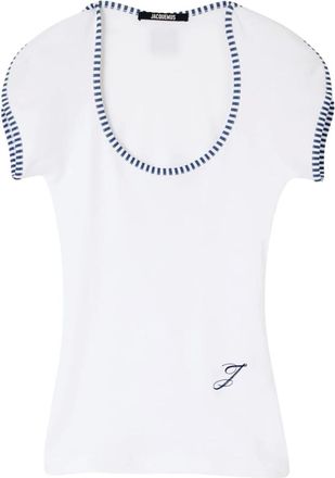 Jacquemus Femme, Tops, Blanc, Taille: 40 FR T-Chemises