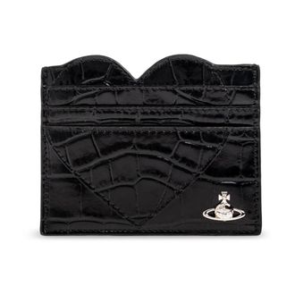 Vivienne Westwood Femme, Accessoires, Noir, Taille: ONE Size Wallets & Cardholders