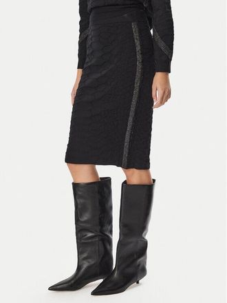 Liu Jo Bleistiftrock TF6258 MS49I Schwarz Slim Fit
