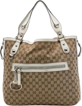 Gucci Pre-owned Vintage Tote - - Pre-owned - Damen - Beige - ONE SIZE