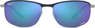 Ray-Ban lunettes de soleil Chromance - Bleu