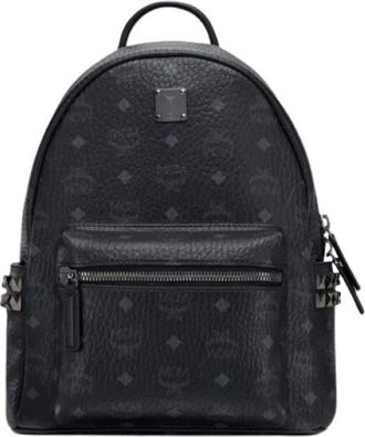 MCM Mcm, Femme, Sacs, Noir, Taille: ONE Size Stark Side Studs Backpack
