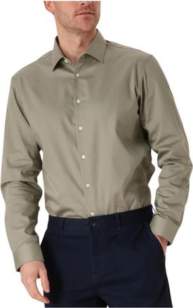 Selected Slhslim-Performance Shirt LS Noos - - Shirts - Herren - Gr&uuml;n - XL