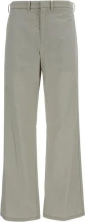 Rier Homme, Pantalons, Gris, Taille: L Pantalon Droit en Coton